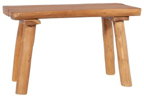 Zahradní lavice 80 cm masivní teakové dřevo 288816