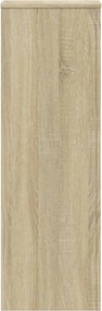 Stojany na rostliny 2 ks dub sonoma 33 x 33 x 100 cm kompozit 3307884