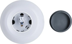 P 94955 LED venkovní nástěnné svítidlo Aureva IP65 kruhové 220mm 2200 - 4000K 20,5W 230V antracit/bílá polykarbonát - PAULMANN
