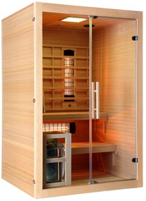 RAKOUSKÝ produkt - Kombinovaná sauna TWIN 130x120x200cm ( J30130 )