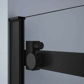 Gelco Gelco, DRAGON BLACK obdélníková sprchová zástěna 800x900mm L/P varianta,rohový vstup, GD4280BGD4290B