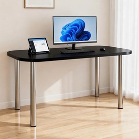 Psací stůl Wiltec – 60 mm, 870 mm, sada 4 ks (60202)