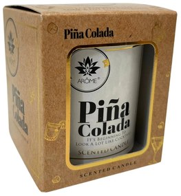 ARÔME Svíčka s vůní drinku 125 g Pina Colada