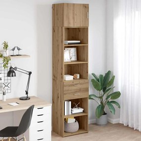 Vysoký bufet Artisanový dub 50 x 42,5 x 225 cm Kompozitní dřevo 3402816
