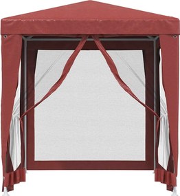 Party stan se 4 síťovanými bočnicemi 2 x 2 m HDPE 319220