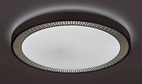 Rabalux Hnědé stropní LED svítidlo Matea 500mm 40W CCT s DO 3000