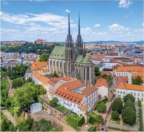 DINO Puzzle Turistická edice Brno / 60 dílků / 23,5 × 21,5 cm