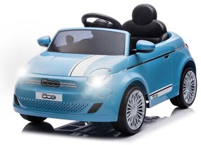 Elektrické autíčko Milly Mally Fiat 500e modré