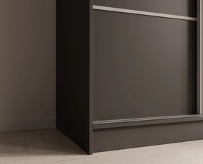 ADRK Furniture Šatní skříň s posuvnými dveřmi Keri 200 ADRK-SW-KER-200-BS