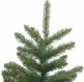 Umělý Skládací Vánoční Strom Zelená 210 cm PVC a ocel 3397675