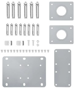 vidaXL Marketos Zatahovací boční markýza / zástěna antracitová 120 x 1000 cm