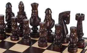 ČistéDřevo Dřevěné šachy 60 x 60 cm