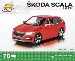 COBI 24582 Škoda Scala 1.0 TSI / 70 dílů / 1:35 / od 5 let