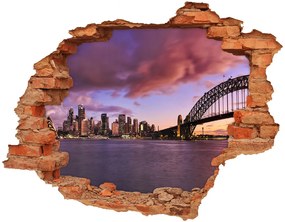 Wallmuralia Fototapeta díra na zeď 3D Most w Sydney 90x70 cm
