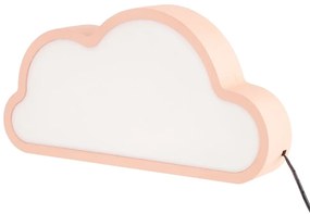Růžová dětská lampička Cloud – Candellux Lighting
