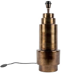 Art Deco stolní lampa bronzová bez stínidla - Bruut