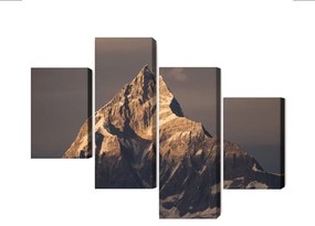 Vícedílný obraz Himálajský Vrchol V Nepálu Nedostatek Nedostatek Plátno Canvas 120x75