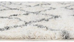 Kusový koberec shaggy Axaya krémový 2 140x200cm