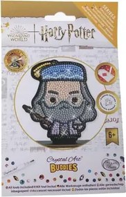 CRYSTAL ART Postavička Brumbál / Diamantové malování / Se stojánkem /