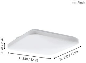 Eglo 97875 - LED Stropní svítidlo FRANIA LED/14,6W/230V