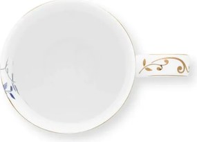 Pip Studio Royal White hrnek 300ml, bílý (Porcelánový hrnek)