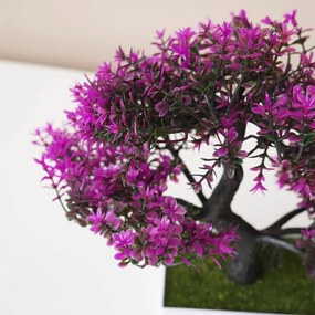 Alegría en Casa Umělá bonsai - fialová