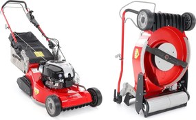 Benzínová sekačka Weibang WB 486 SBV-R profi, válec pro anglické pruhy, variabilní pojezd