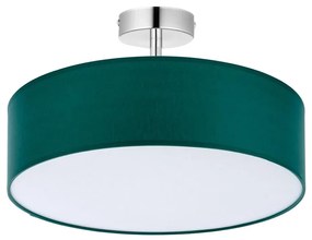 TK Lighting | Lustr na tyči RONDO 4xE27/15W/230V pr. 40 cm zelená | TK1036