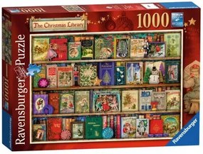 Ravensburger Vánoční knihovna / 1000 dílků / od 14 let