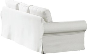 Potah na pohovku IKEA  Ektorp 3-místná, nerozkládací barva krémová látka pletený vzor