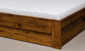 Úložný box masiv 4 cm Barva: Teak, Rozměr: 90x200cm