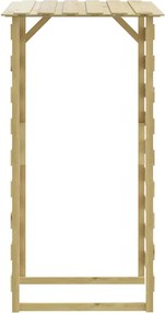 Pergoly se střechou 3 ks 100x90x200 cm impregnovaná borovice 3096649
