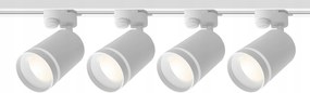 Set 4x Led Reflektorová Lampa GU10 Kolejnička 2M