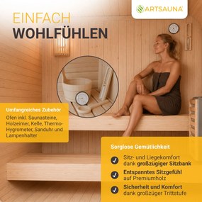 Artsauna Venkovní sauna Cube Fjora M