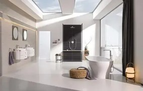Grohe Essence - Vanová baterie do podlahy chrom