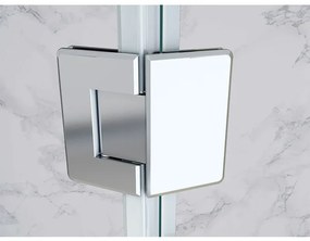 BPS-koupelny Pětiúhelníkový sprchový kout HYD-PK10 100x100 chrom/transparent