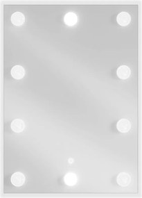 Mexen Dona koupelnové zrcadlo s podsvícením 50 x 70 cm, LED 6000K, proti zamlžení - 9818-050-070-611-00
