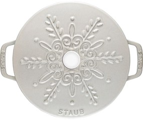 Staub Special Cocotte hrnec 24 cm/3,6 l bílá lanýžová, 112824107