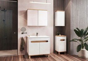Comodo Koupelnová skříňka s keramickým umyvadlem Orion W 60