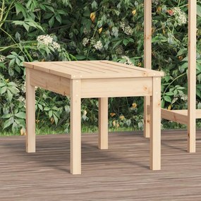 vidaXL Zahradní lavice 80 x 44 x 45 cm masivní dřevo douglasky [823997] Barva: Bílá borovice