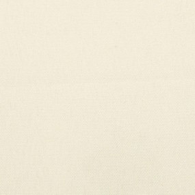 Poduška na zahradní lavici krémově bílá 200x50x7cm látka oxford 314982