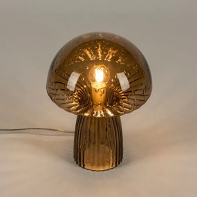 Stolní skleněná lampa Basilley Brown