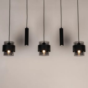 Závěsné svítidlo Retro 70er 5/110 Line Black