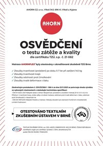 Ahorn Topper VISCO 6 cm - vrchní matrace z paměťové pěny