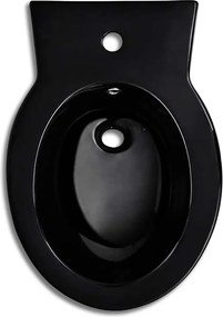 Keramické WC a bidet černé 270567