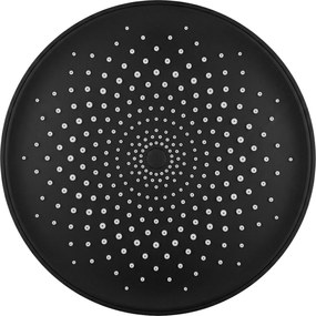 Rea Rea, kulatá dešťová sprchová hlavice, 225mm, JS-021B, černá, REA-P0615