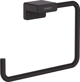 Hansgrohe AddStoris, kruh na ručník, matná černá, HAN-41754670