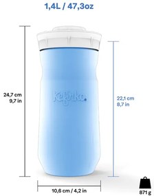 Kefirko Kefir fermenter nádoba na výrobu kefíru 1,4 l