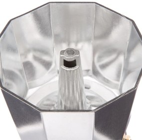 Hliníkový tlakový kávovar Kelsey Chrome, 18,5x16 cm