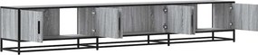 TV skříňka šedá sonoma 240 x 35 x 41 cm kompozitní dřevo 3300798
